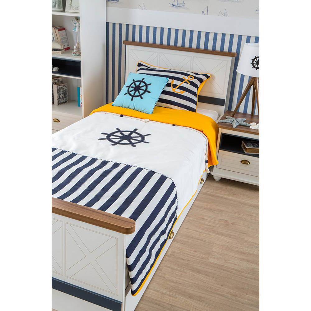 Kidz Beds - Alfemo Admiral Single Bed with Footend – Jelly Bean Ireland